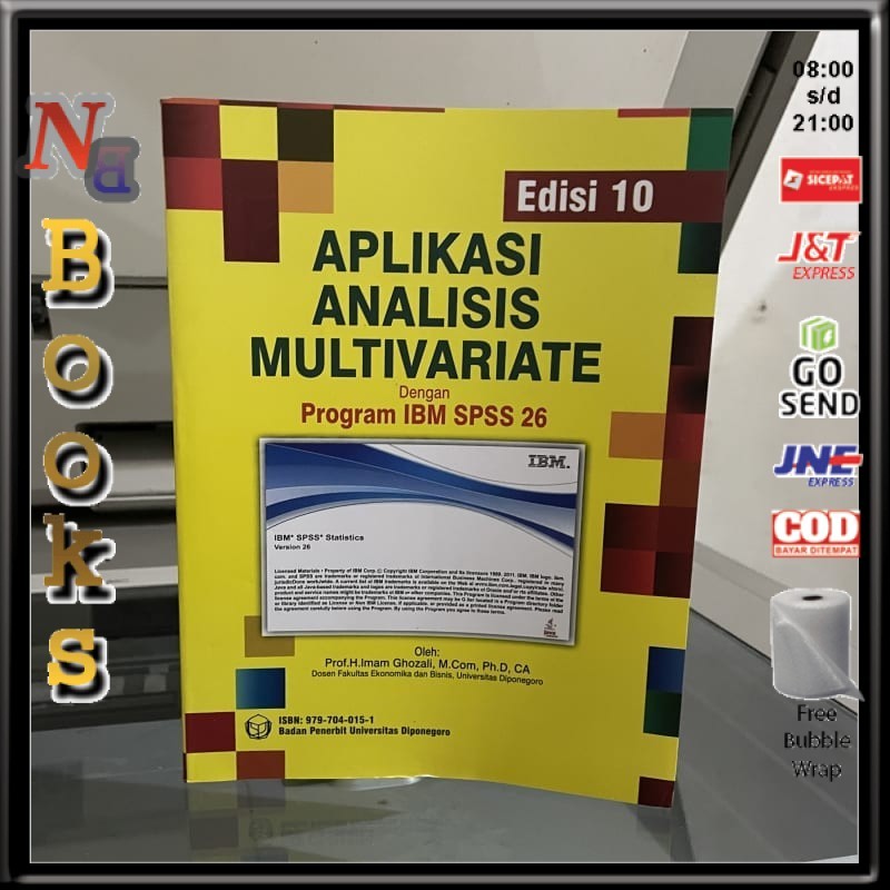 Jual Aplikasi Analisis Multivariate Dengan Program IBM SPSS 26 edisi 10 - Imam Ghozali | Shopee ...