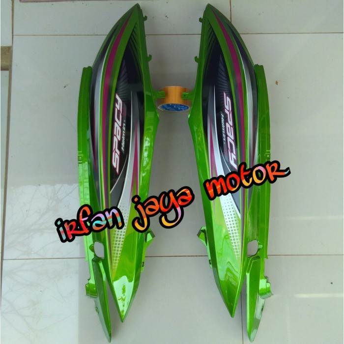 Jual Cover body kanan kiri honda spacy biru hijau | Shopee Indonesia