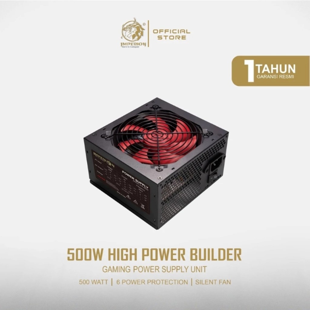 Jual Imperion PS-S500 500W CPU Gaming Power Supply | Shopee Indonesia