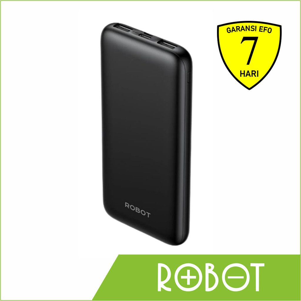 Jual Power Bank Dual Input 10000 mAh Robot RT12 - 10W Powerbank Type-C ...
