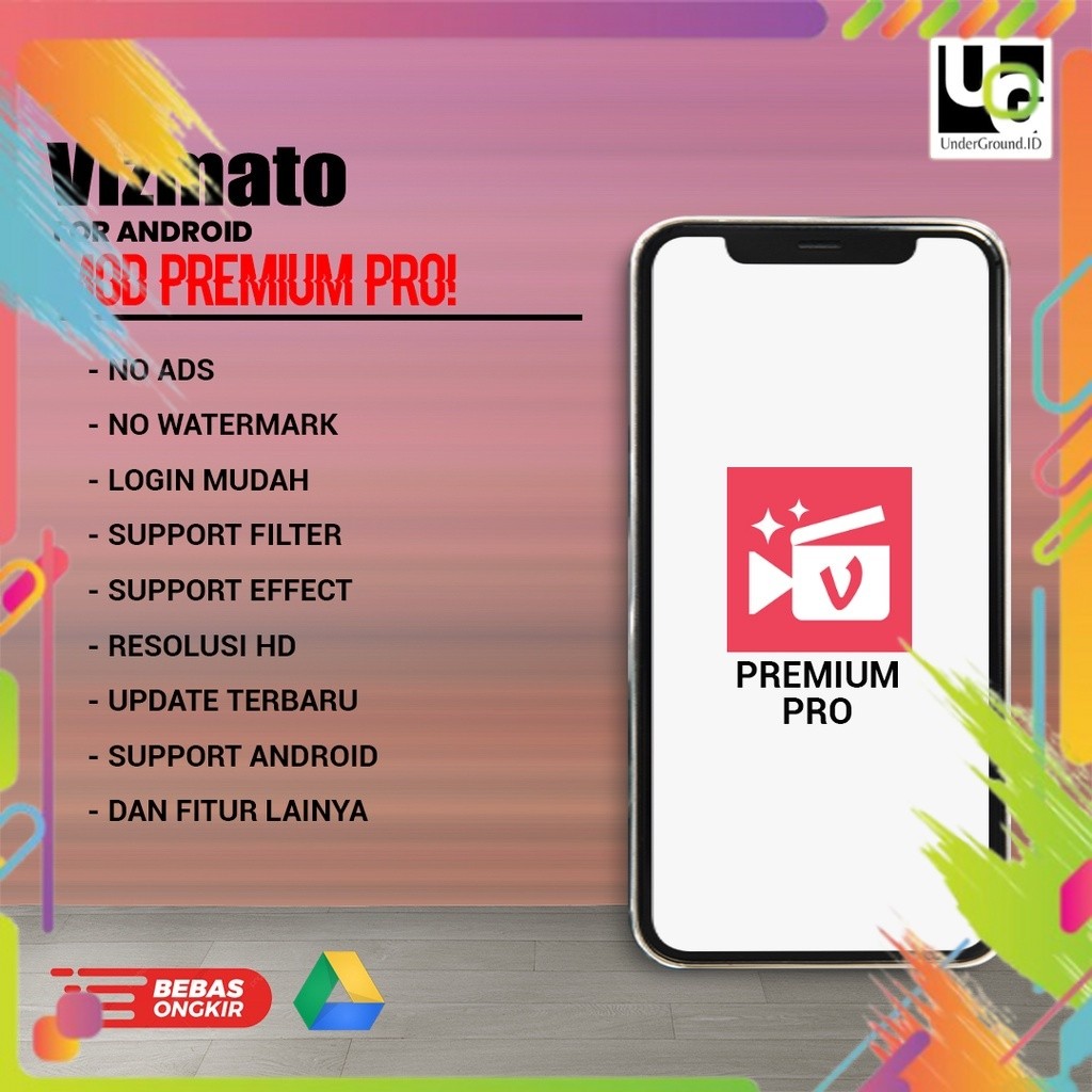 Jual Beli 1 Gratis 1 Vizmato Android PREMIUM - Aplikasi Edit Video Android + Pilihan Tema Video ...