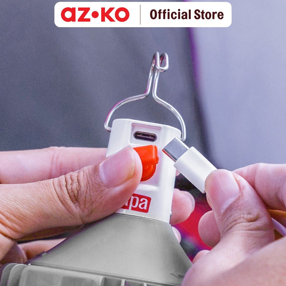 Jual Azko Apa Lampu Lentera Rechargeable 770 Lumens Cool Daylight ...