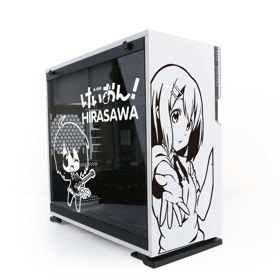 Jual Kon Japanese Anime Vinyl Stickers for PC Case,Cartoon Girl Decor ...