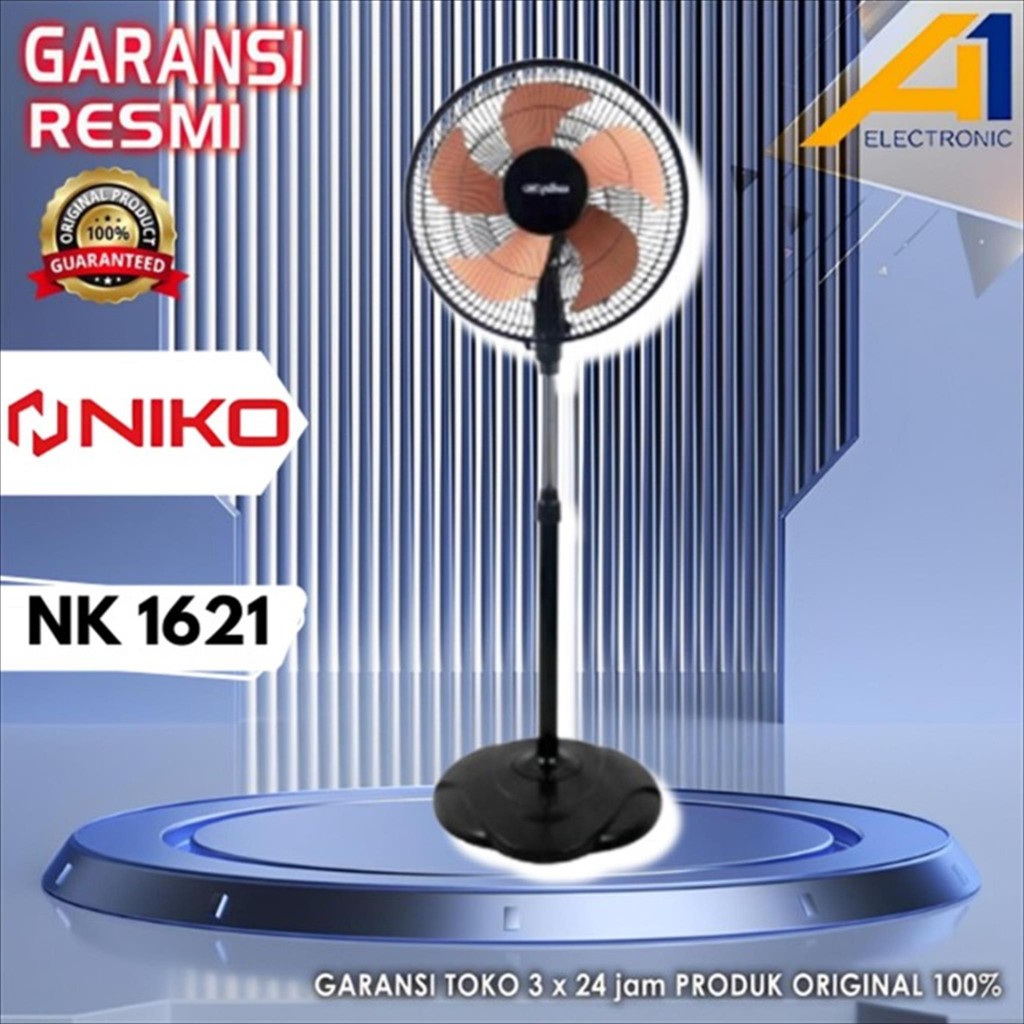 Jual Kipas Angin Niko NK 1621 Stand Wall Fan 2in1 NK1621 16 inch ...