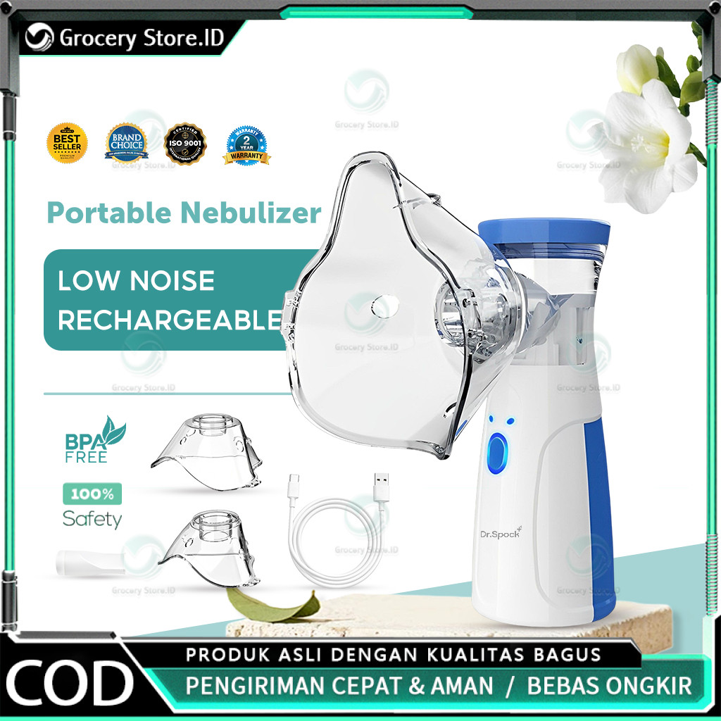 Jual N7 Plus Nebulizer Portable / alat Nebulizer Anak / nebulizer ...