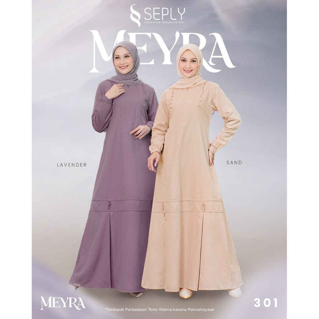 Jual Gamis Dewasa Dress Busui Friendly Model Terbaru Meyra 301 By Seply ...