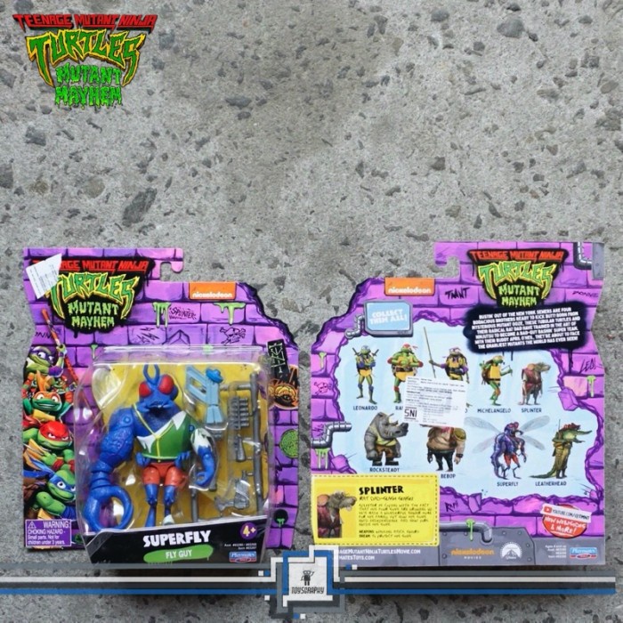 Jual Teenage Mutant Ninja Turtles TMNT Mutant Mayhem Superfly Action ...