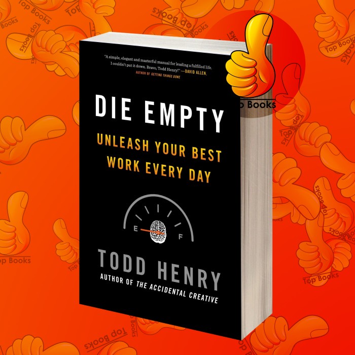 Jual Die Empty: Unleash Your Best Work Every Day (Books) | Shopee Indonesia