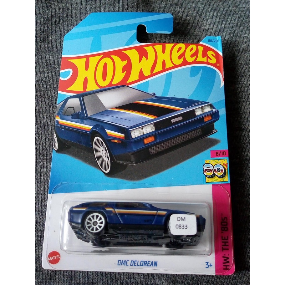 Jual Hot Wheels - DMC Delorean Yellow Line HW The 80s Blue | Shopee ...