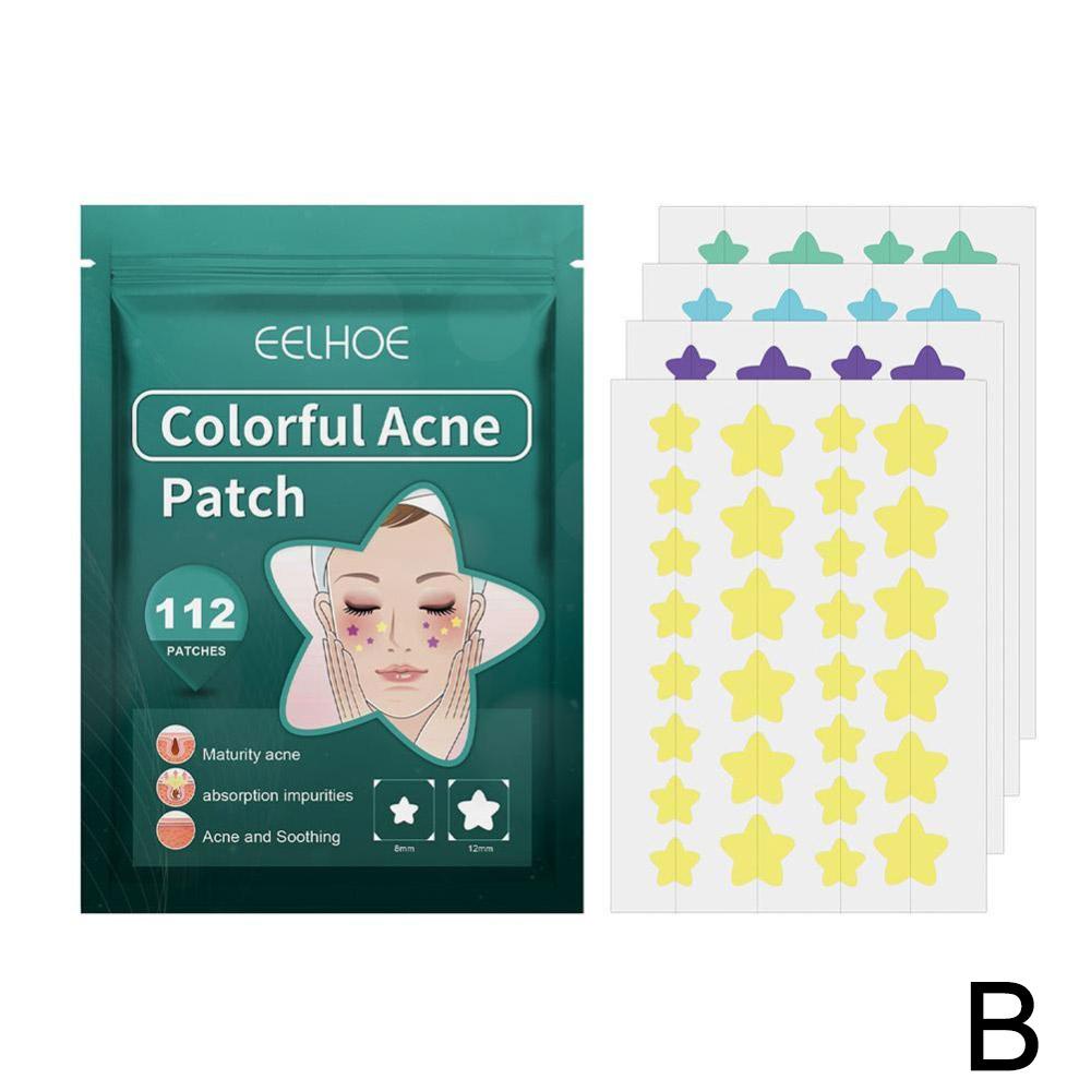 Jual Acne Patch Pimple Patch Heart/Star Merah Jambu Hijau Ungu Biru ...