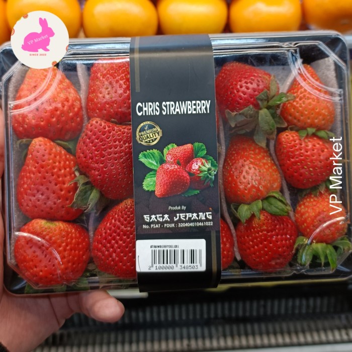 Jual Strawberry Jepang | Buah Strawberry Deluxe Saga Jepang | Pack ...