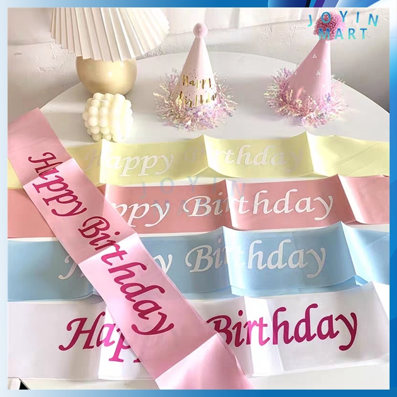 Jual Slendang Kelulusan Happy Birthday / Sashes Graduation Birthday ...