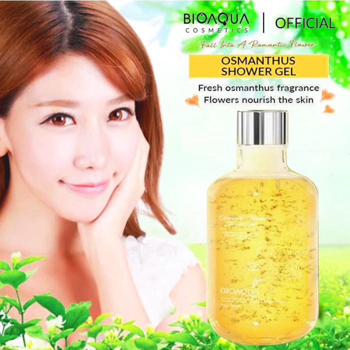 Jual BIOAQUA Sabun Mandi Cair Body Wash Flower Shower Gel Wangi Osmanthus | Shopee Indonesia