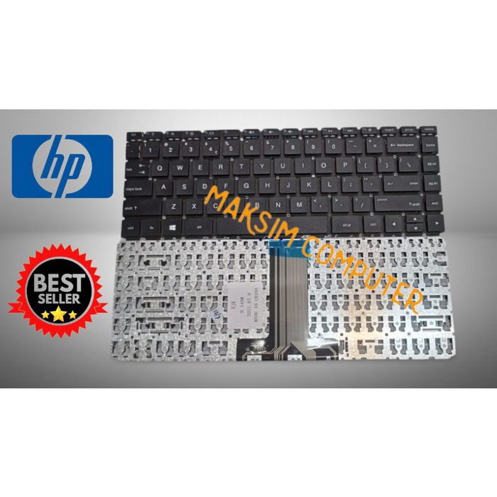 Jual Keyboard Laptop Hp 14-bw 14-BS TPN Q186 Q187 240 G6 Series -MC ...
