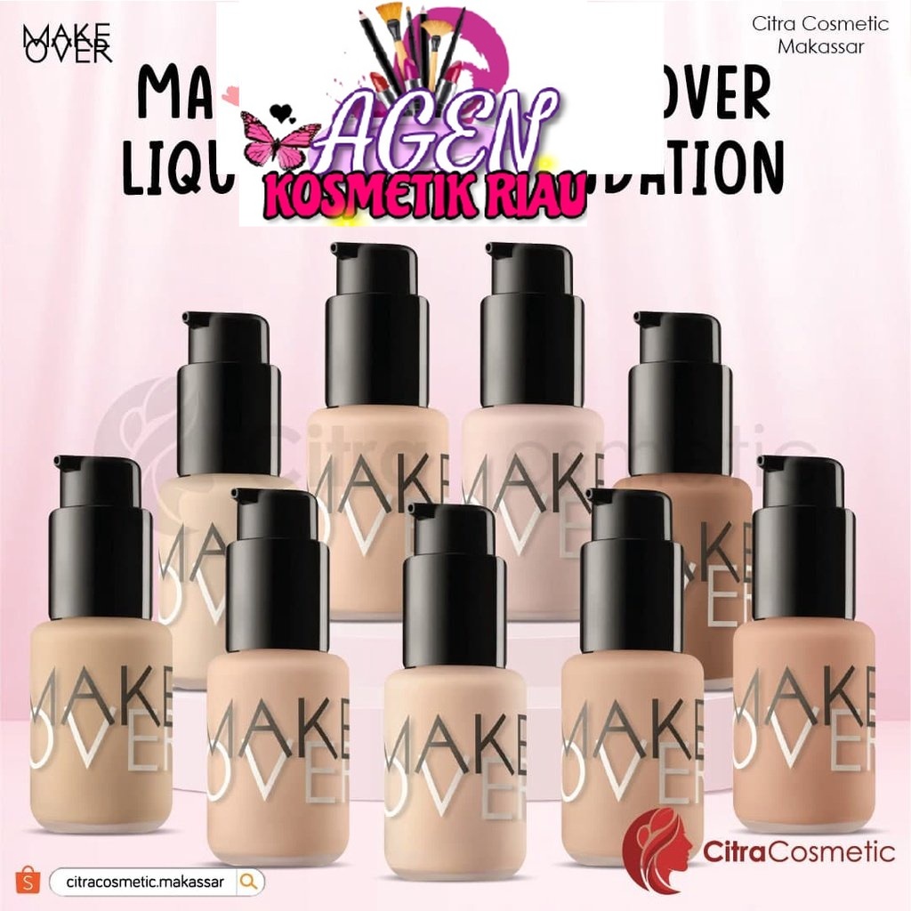 Jual Make Over Ultra Cover Liquid Matte Foundation 33 Ml | Shopee Indonesia