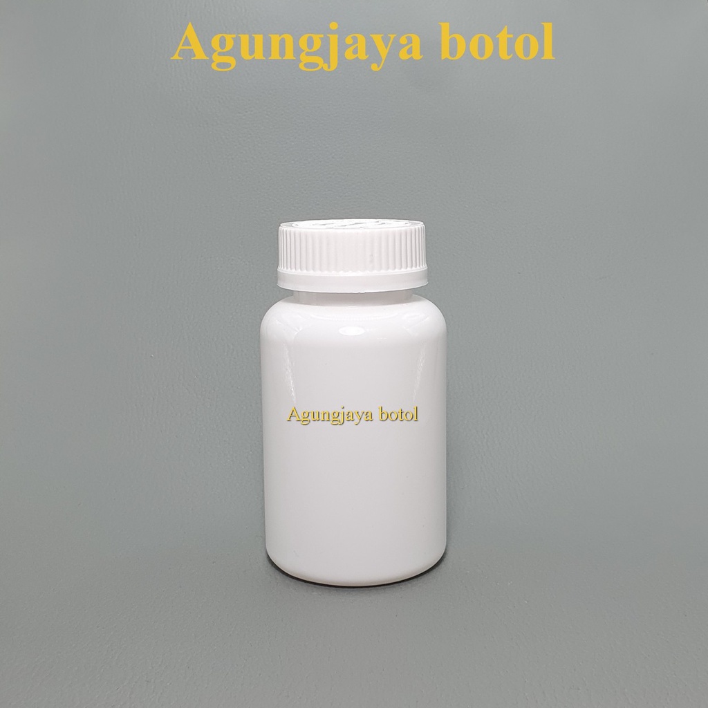 Jual Botol Kapsul 170 Ml Herbaco Putih Tutup Centrum Ulir Press Dof ...