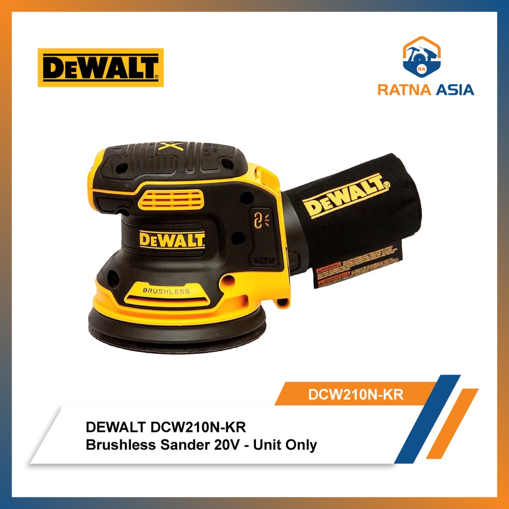 Jual Dewalt DCW210N Brushless Battey Sander 20V / Mesin Amplas DCW 210N ...