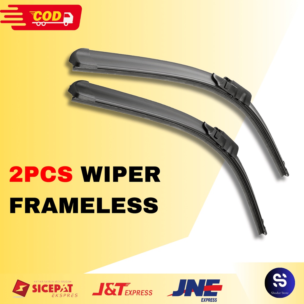 Jual Wiper Frameless Mobil Suzuki Splash / Karet Wiper 1 Set Kiri dan Kanan Tanpa Rangka Besi ...