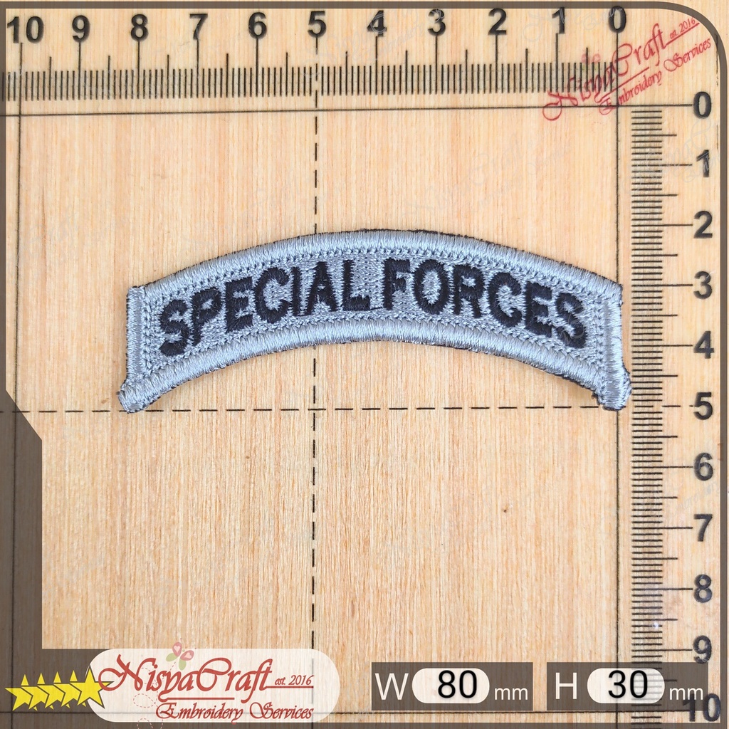 Jual Bordir Bordir NCEP0101-0191 US ARMY Special Forces | TABS | Shoulder Sleeve Insignia (SSI ...