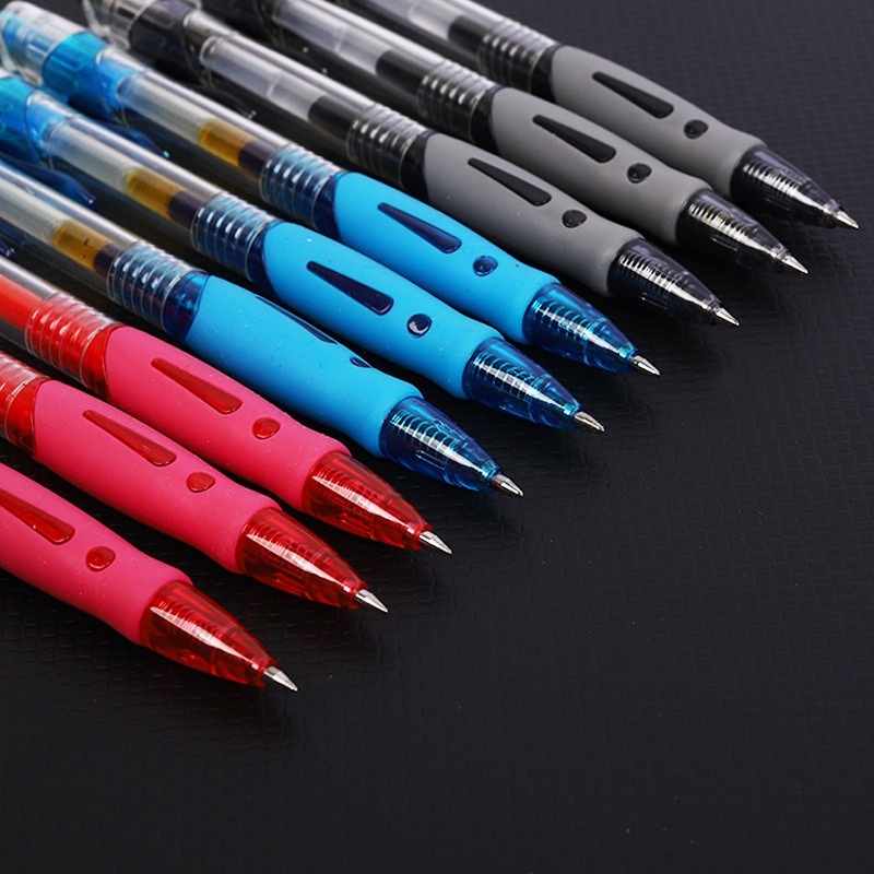 Jual 10pcs Pena Cetek Pulpen Cetekan Pen Cair Gel Tinta Hitam Gmall GM ...