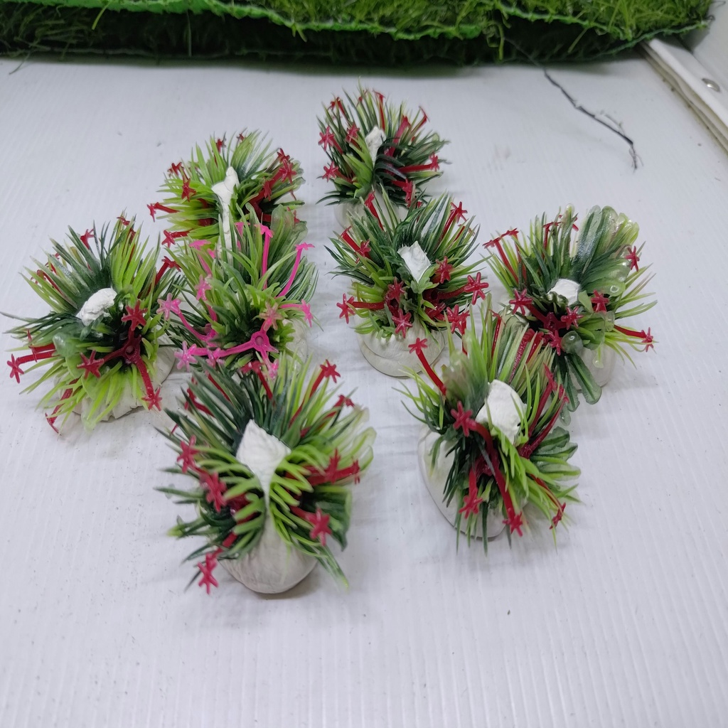 Jual Hiasan Aquarium Aquaspace Tanaman Rumput Plastik Model Rumput ...