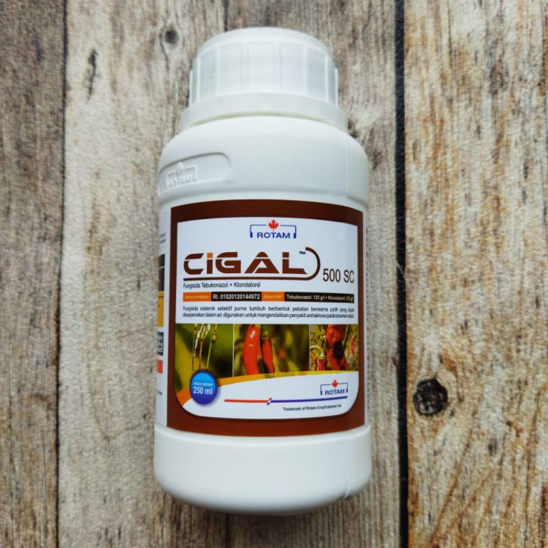 Jual KLOROTALONIL + TEBUKONAZOL (CIGAL 500 SC) (250 ML) | Shopee Indonesia