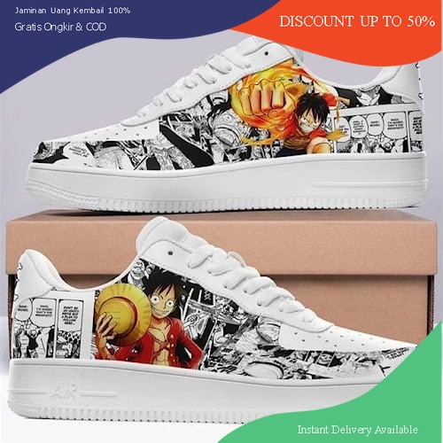 Jual PVN Sepatu Kasual One Piece Cartoon Shoes olahraga Anime-Inspired ...