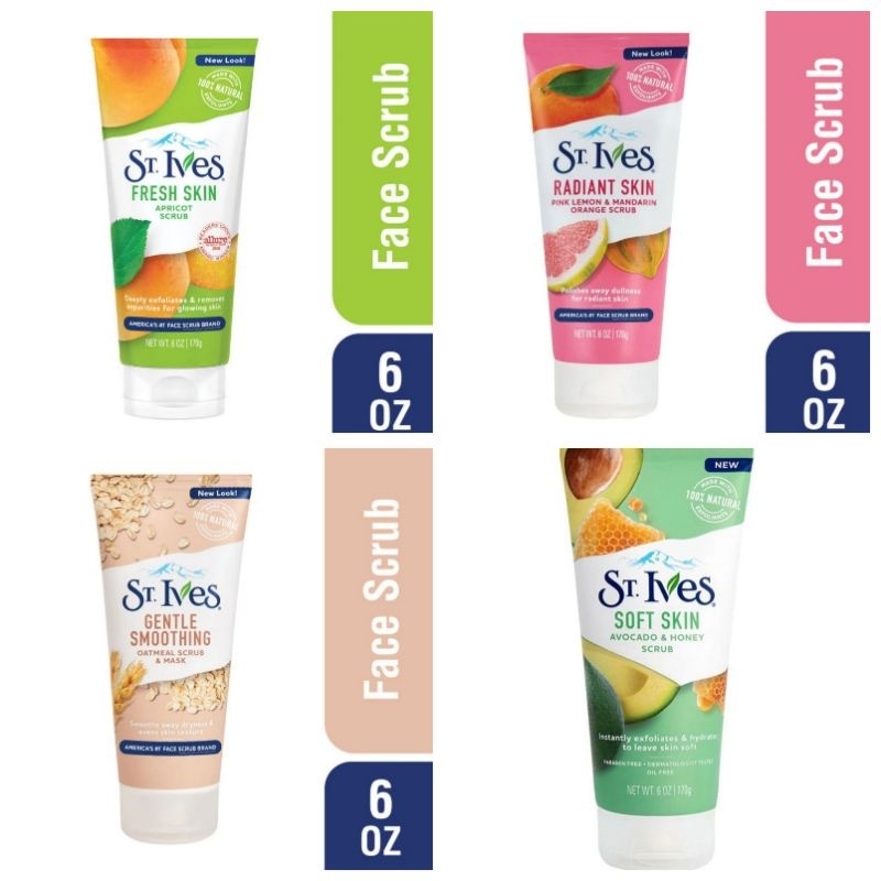 Jual ST Ives Facial Scrub 170 gr | Shopee Indonesia