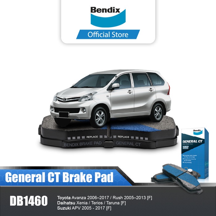 Jual Bendix Kampas Rem Brake Pad Mobil Toyota Avanza 2005-2020 ...