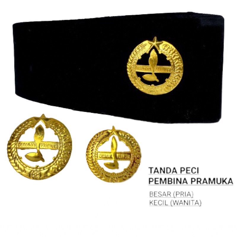 Jual Pin Peci Pembina Kuningan Krawang | Shopee Indonesia