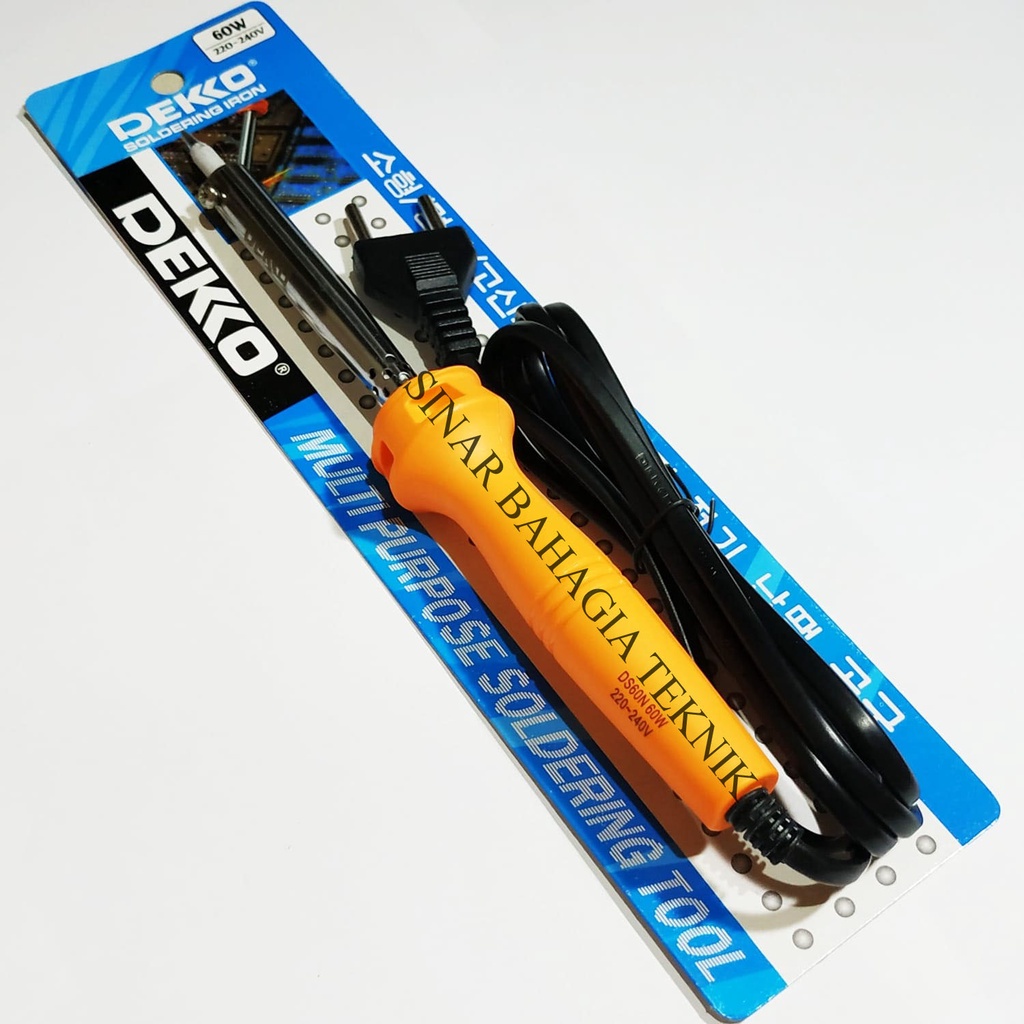 Jual JH45L DEKKO KOREA SOLDER 60W DS60N - DEKO ALAT SOLDER ORIGINAL 60 W DS 60 N - SOLDERAN ASLI ...