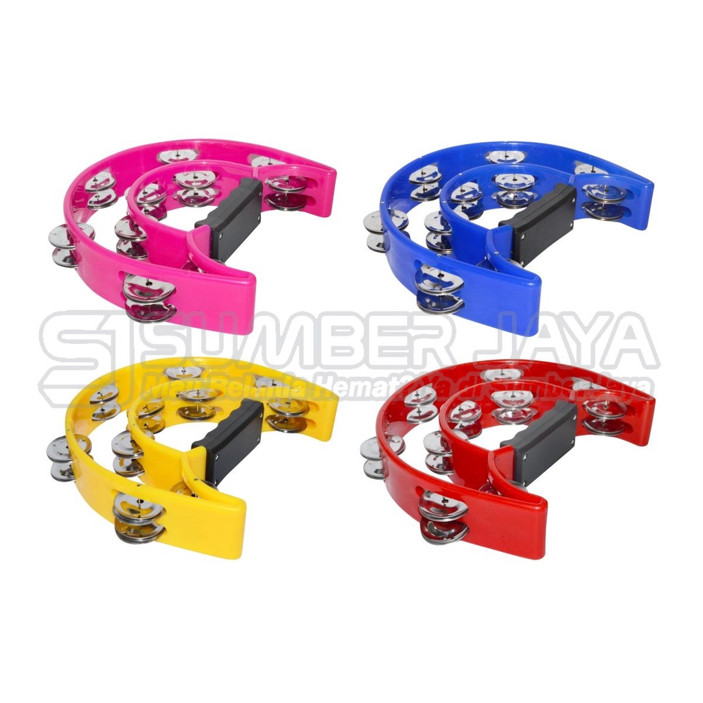 Jual Tambourine Tamborine Tamborin Double Head Kecrekan Alat Musik ...