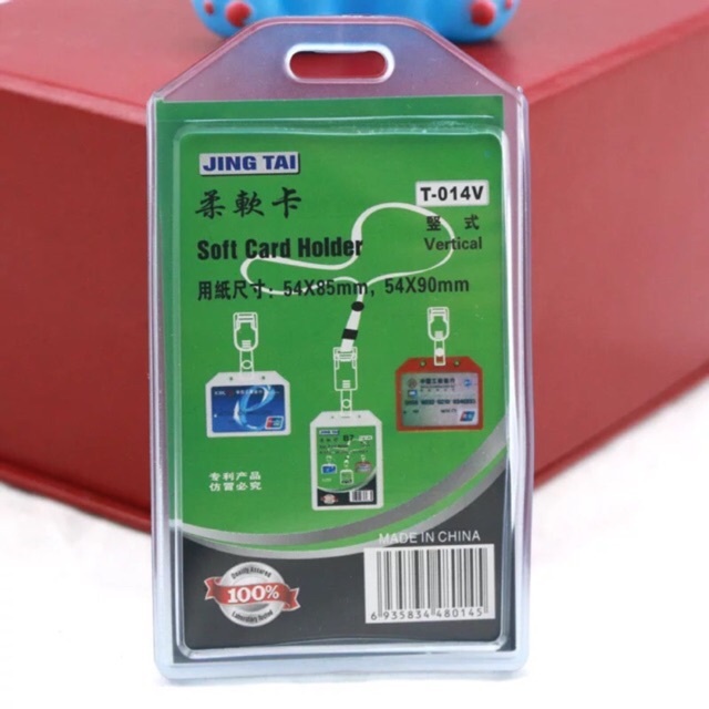 Jual JING TAI SOFT CARD HOLDER Single T-014V Vertical tingkat | Shopee ...