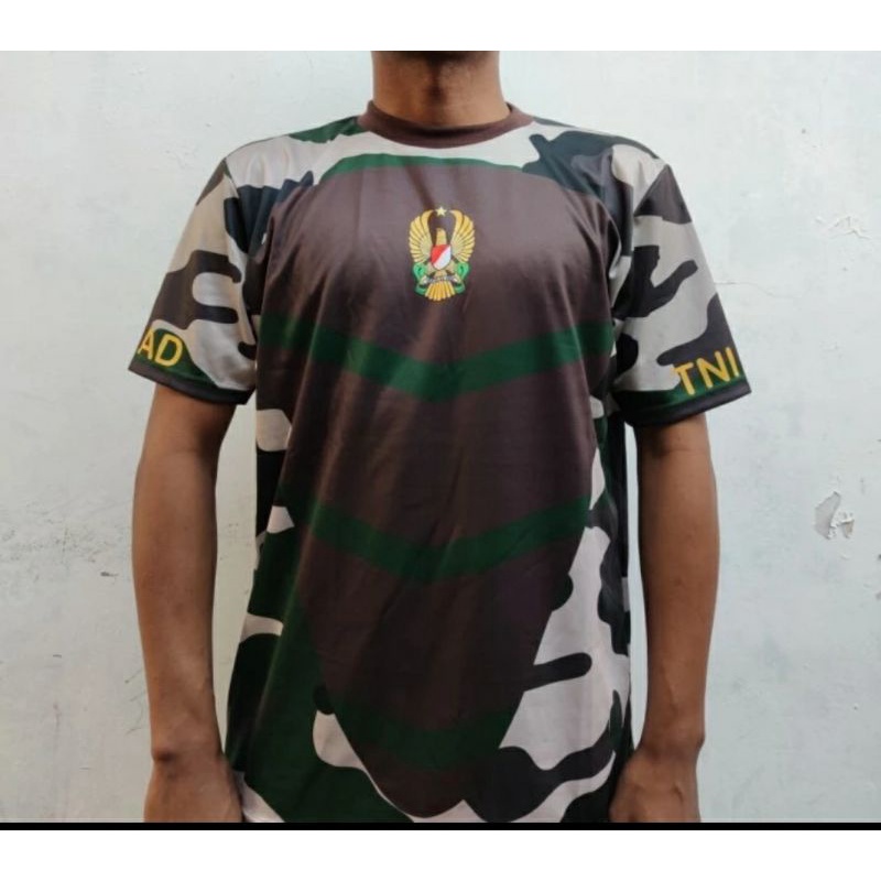 Jual KAOS DRYFIT TNI AD - KAOS TNI AD DRYFIT - KAOS JERSEY AU | Shopee Indonesia