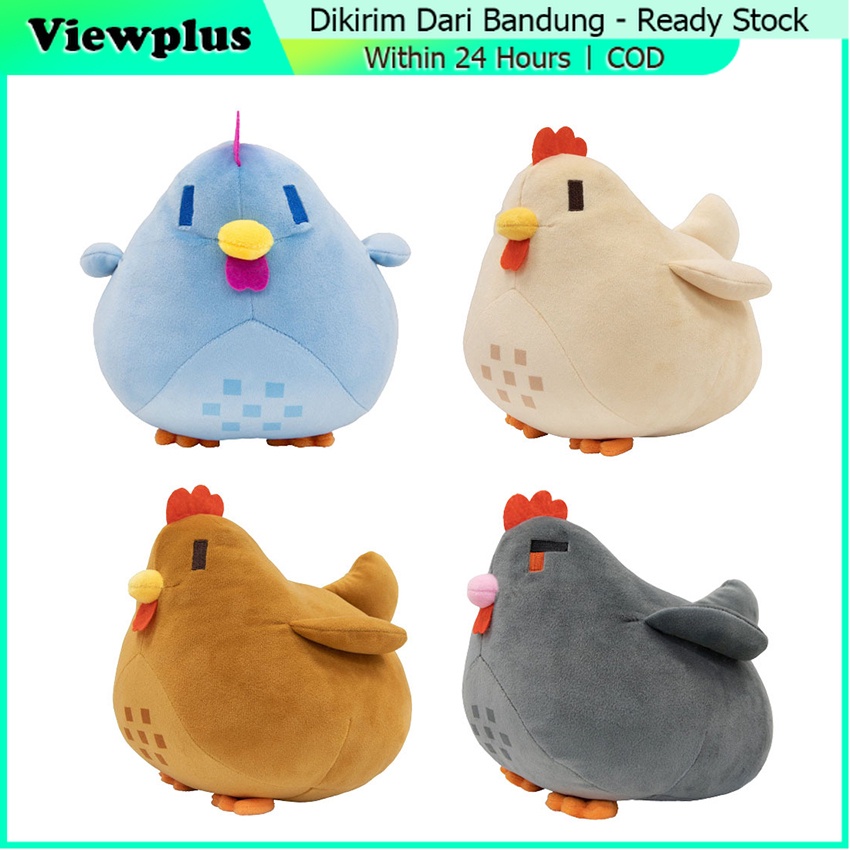 Jual Stardew Valley Chicken Bantal Boneka Ayam Plush Lembut Untuk ...