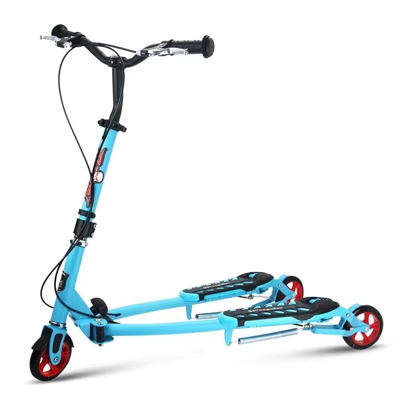 Jual Folding kids Frog Scooter, Port 2 Pedal Swing Scooter Tricycle ...