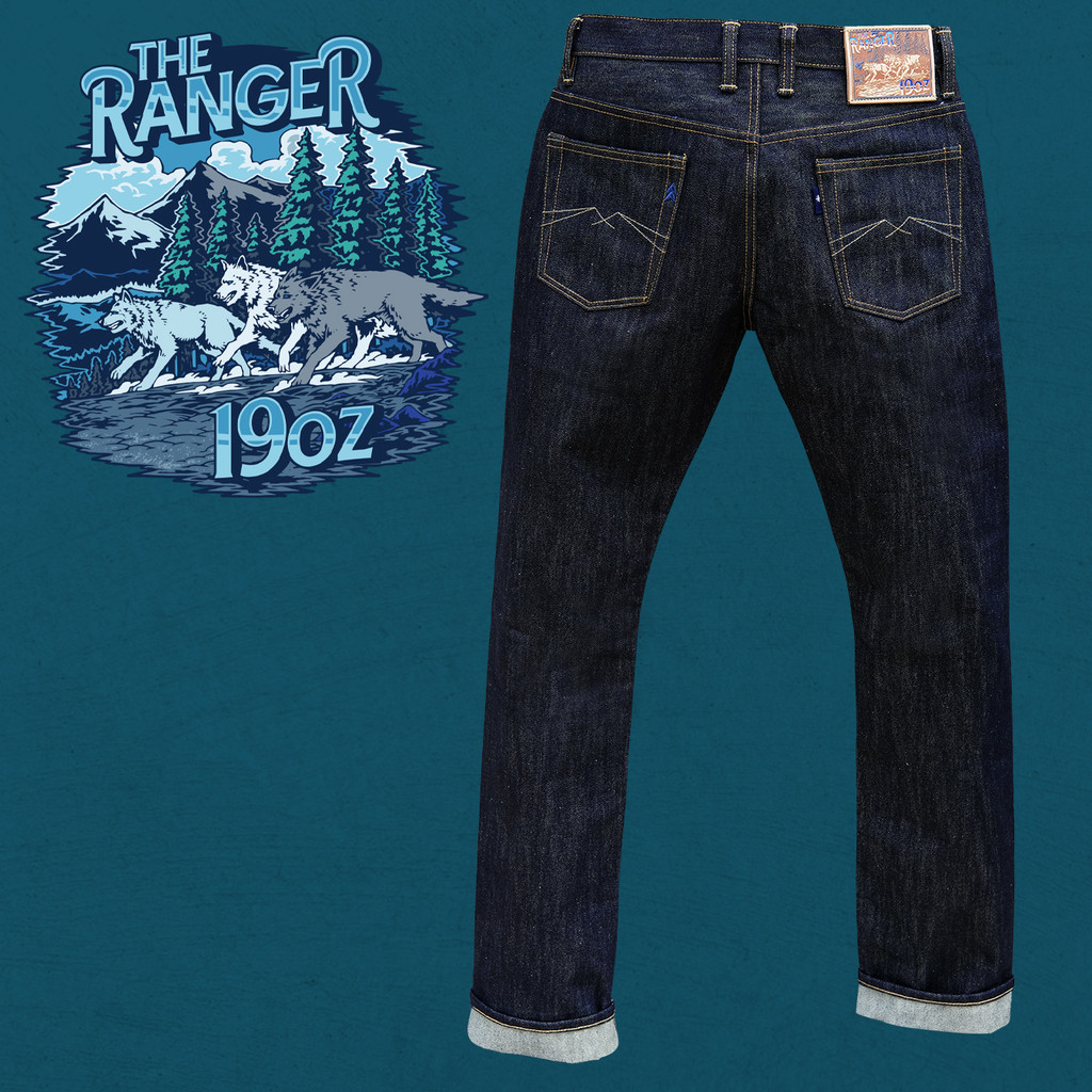 Jual The Ranger 19oz Unsanforized Deep Indigo | Shopee Indonesia