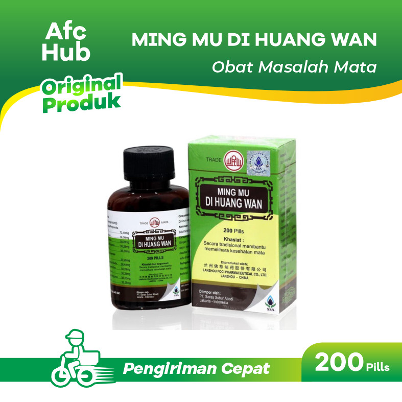 Jual Obat Mata Katarak, Minus, Plus Glukoman Ming Mu Di Huang Wan ...