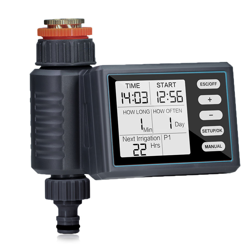 Jual Large Screen Display Automatic Garden Water Timer LCD Programmable ...