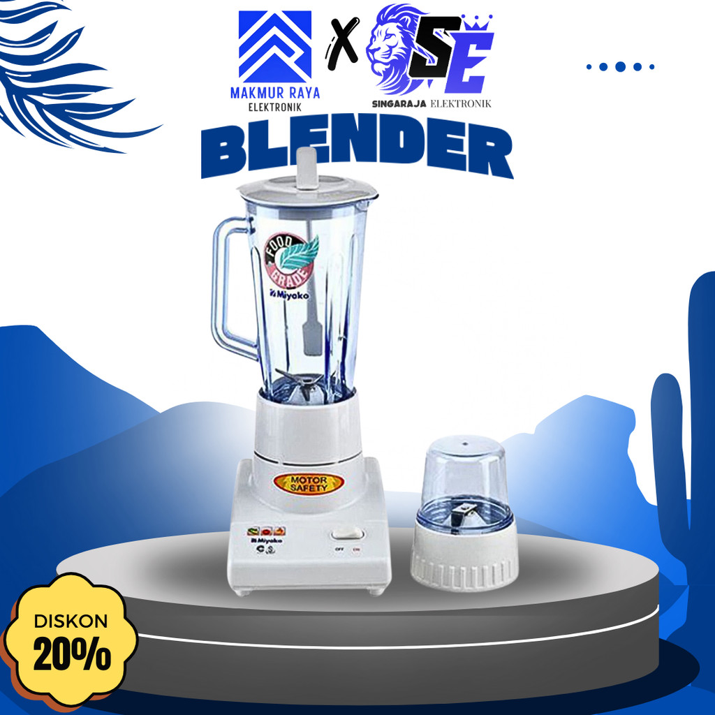Jual Miyako Blender BL 101 PL /Blender Plastik Premium Miyako | Shopee ...