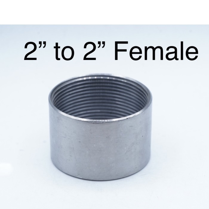 Jual Konektor Sambungan Fiting Drat Dalam Nipel Pipa Besi 2 inch to 2 ...