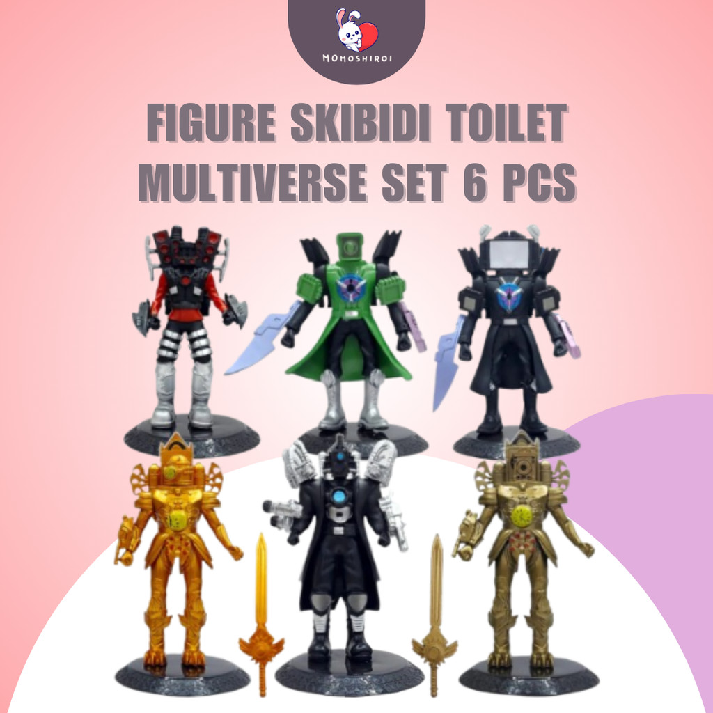 Jual Figure Skibidi Toilet Multiverse Titan Clock man Speakerman ...
