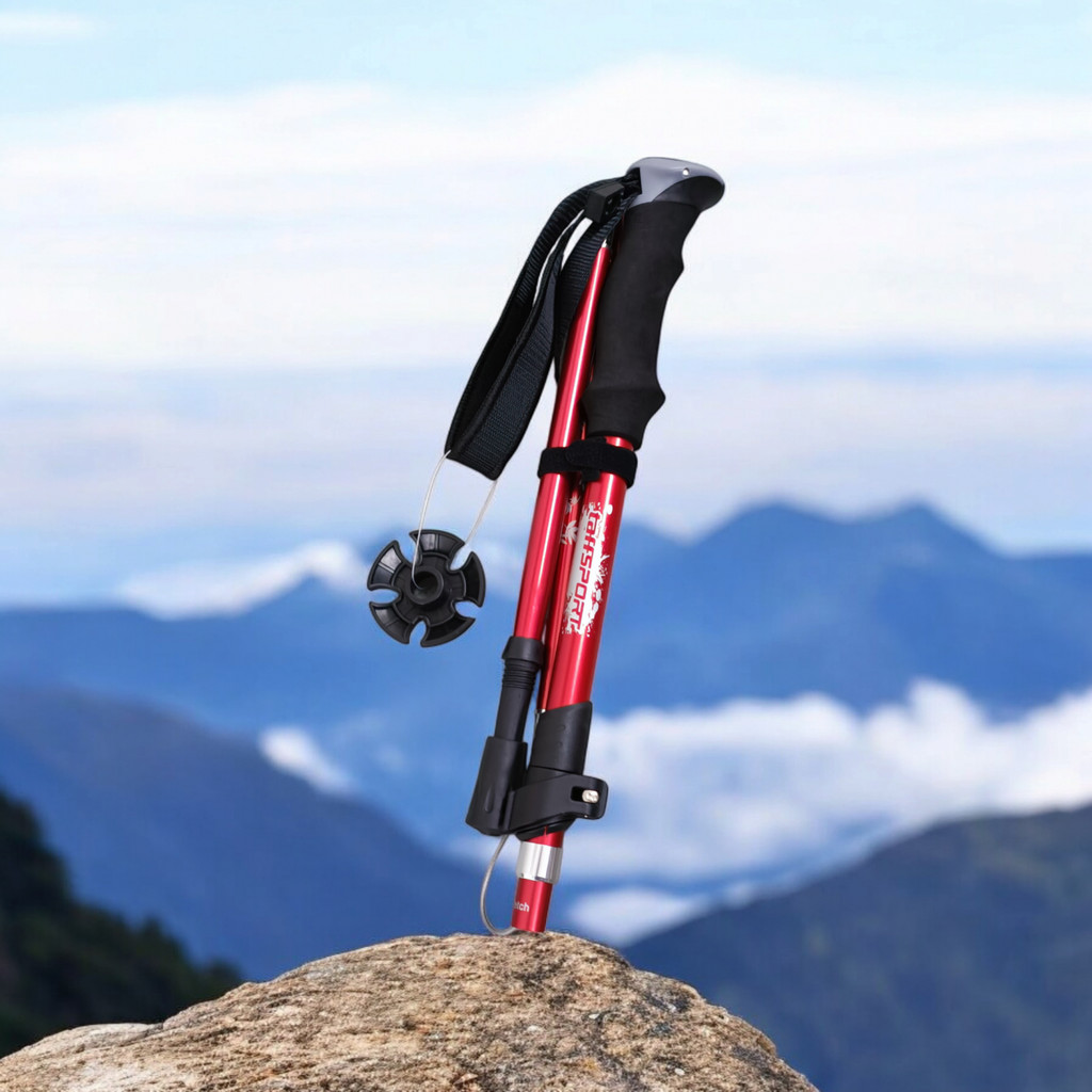 Jual Primal TaffSPORT Tongkat Hiking Trekking Pole 5 Section 130cm ...