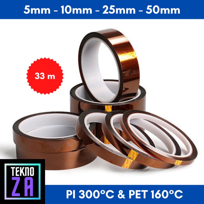Jual Kapton Tape High Temperature Anti Static Insulation Adhesive PI ...
