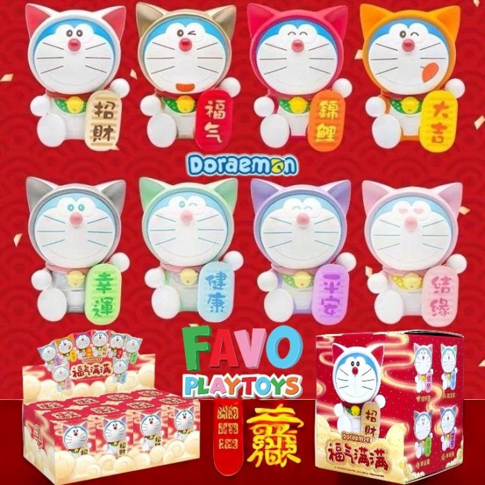 Jual INPLAY Doraemon Prosperity Series Blind Box Figure | Shopee Indonesia
