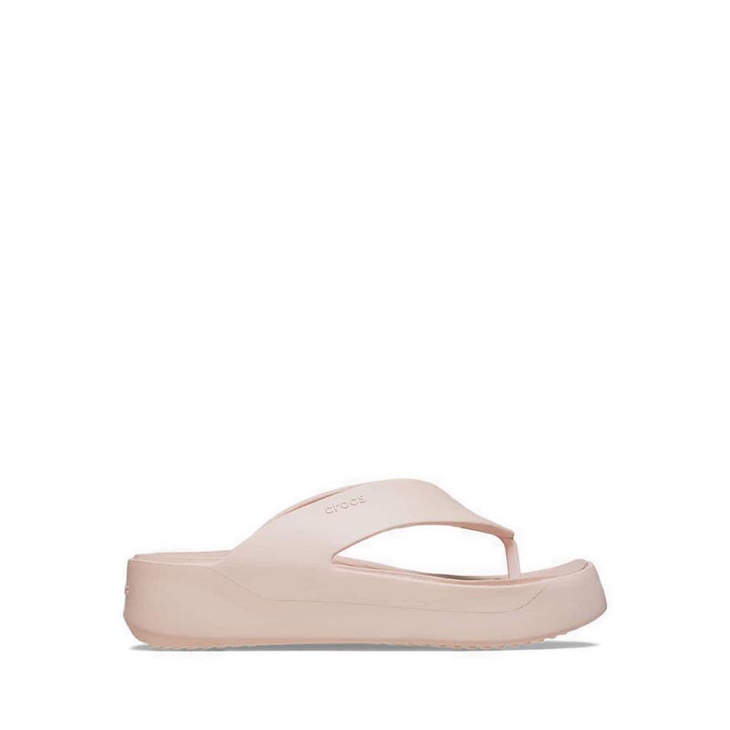 Jual Crocs Getaway Platform Flip Women - Quartz | Shopee Indonesia