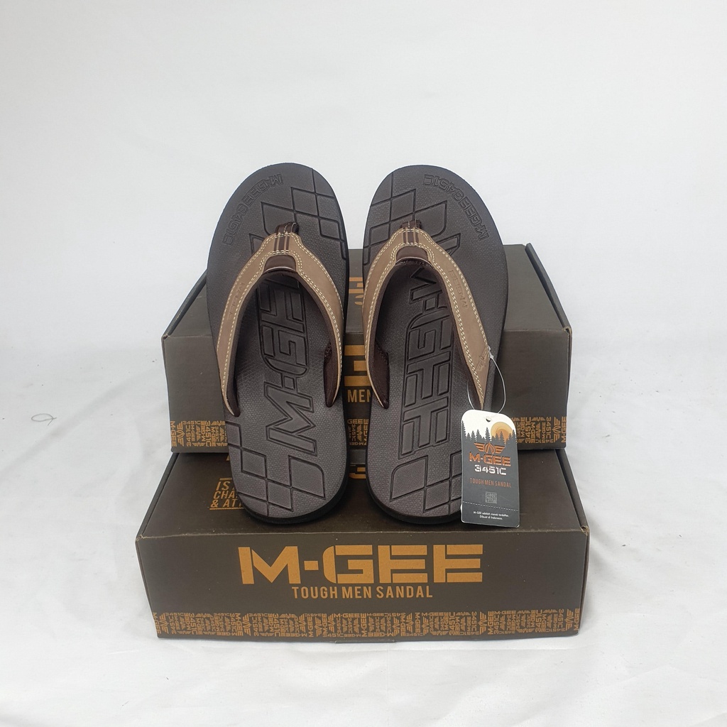 Jual M-Gee Original MG-MANDALIKA I M-Gee Sandal Pria Sendal Casual ...