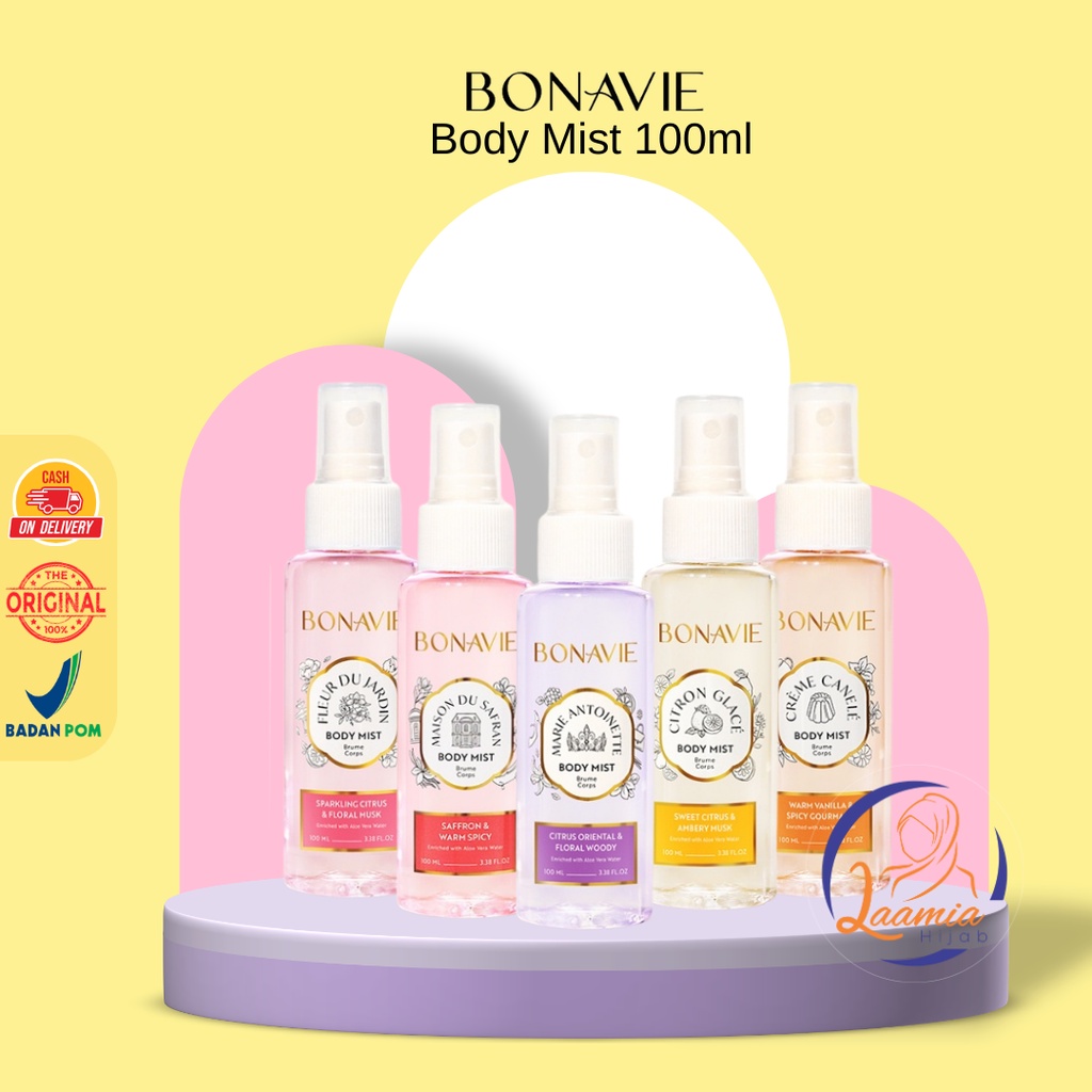 Jual Bonavie Body Mist 100Ml | Body Mist | Shopee Indonesia