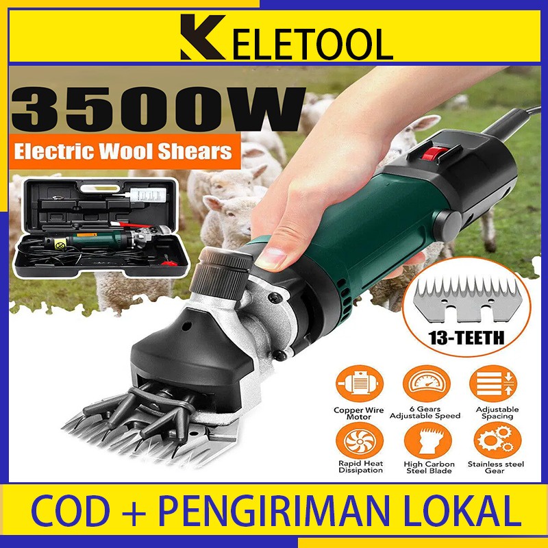 Jual 3500W Alat Cukur Bulu Domba Pemangkas ketam pencukur Bulu Domba ...