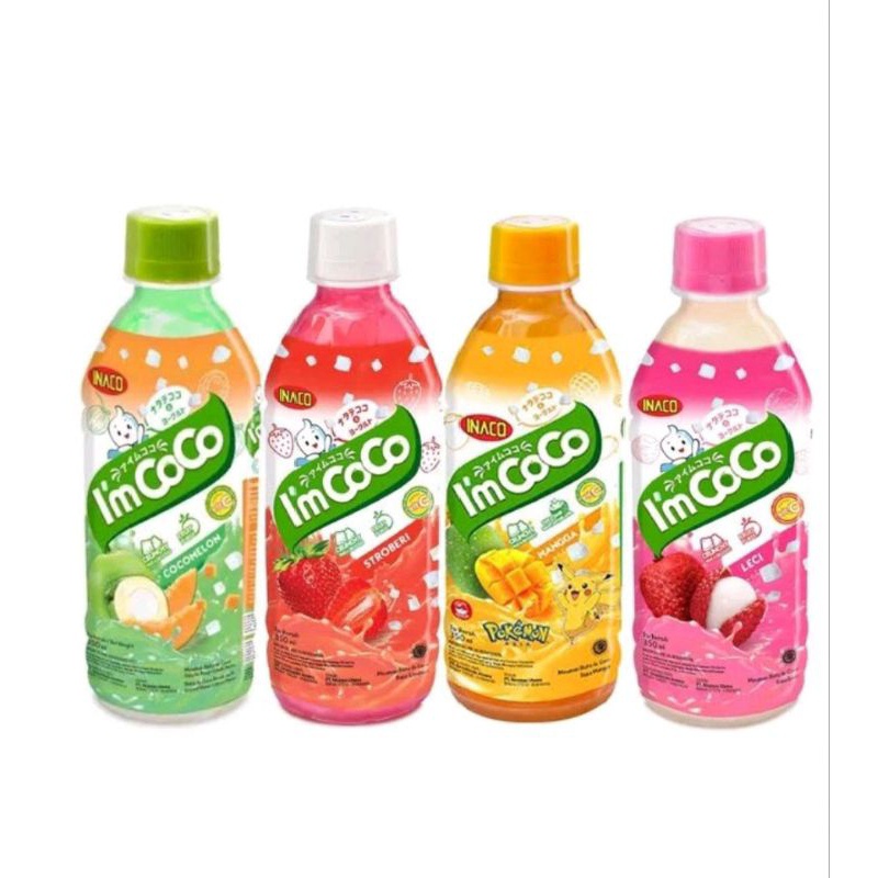 Jual Inaco im coco 350ml IMCOCO Jelly drink | Babympasi | Shopee Indonesia